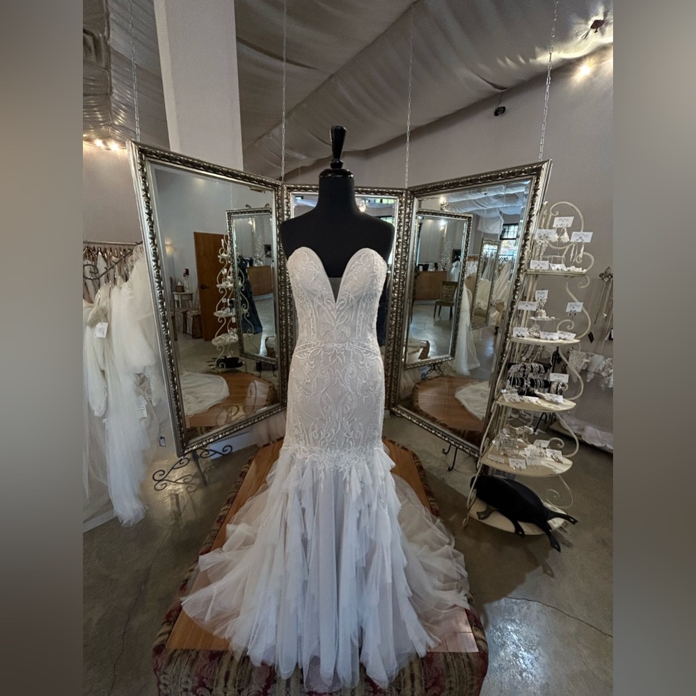 Sample Ti Adora Bridal Gown Style 7753, Mermaid - Gem